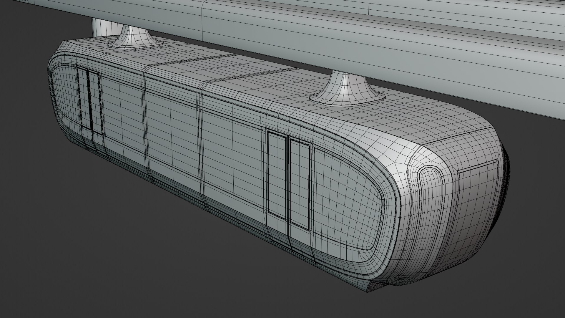 3D Monorail Train Generic Model - TurboSquid 1844911