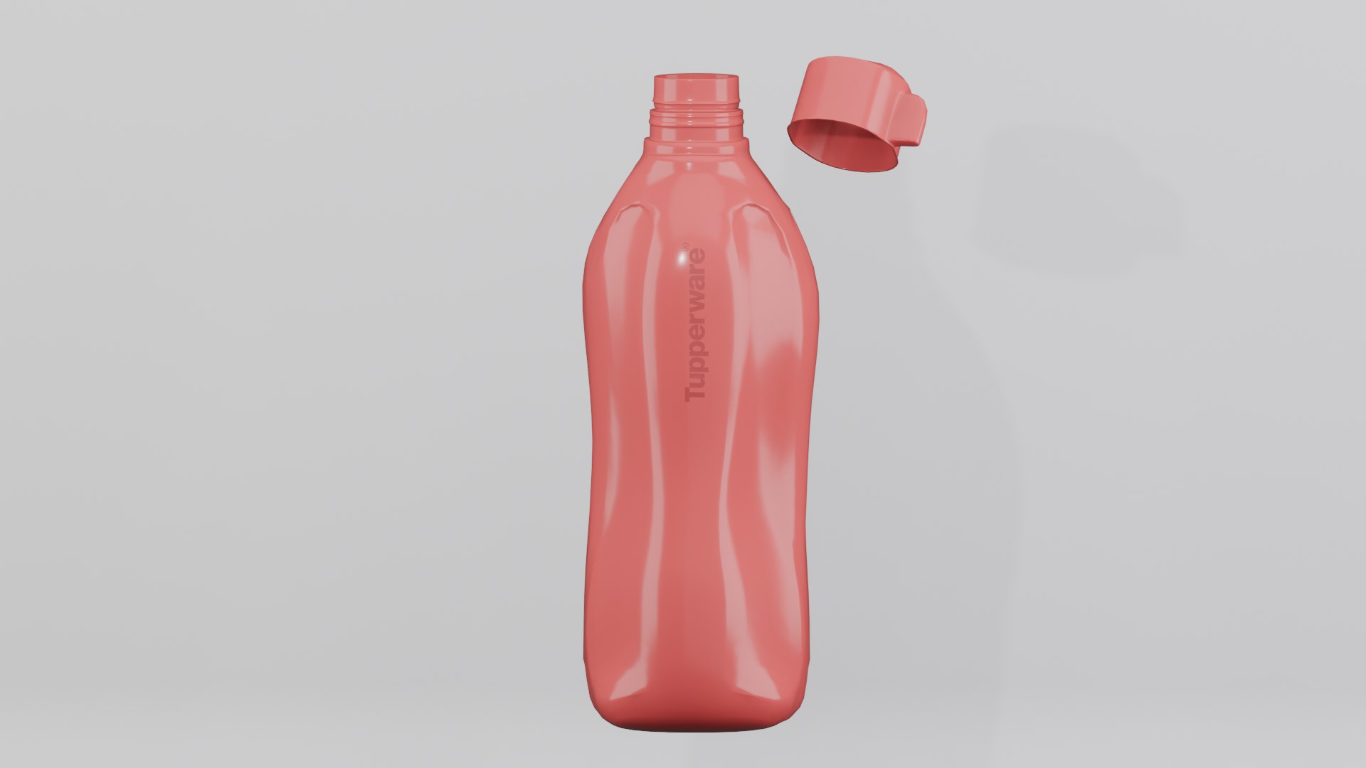 Tupperware Bottle Model - TurboSquid 2329100