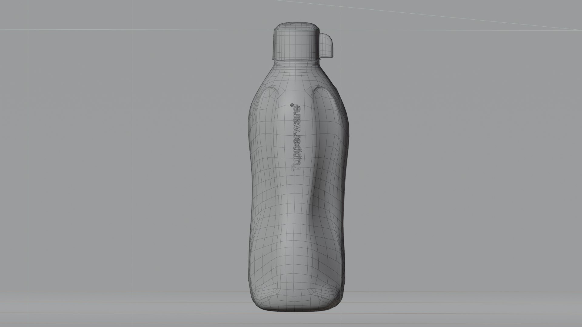Tupperware Bottle Model - TurboSquid 2329100