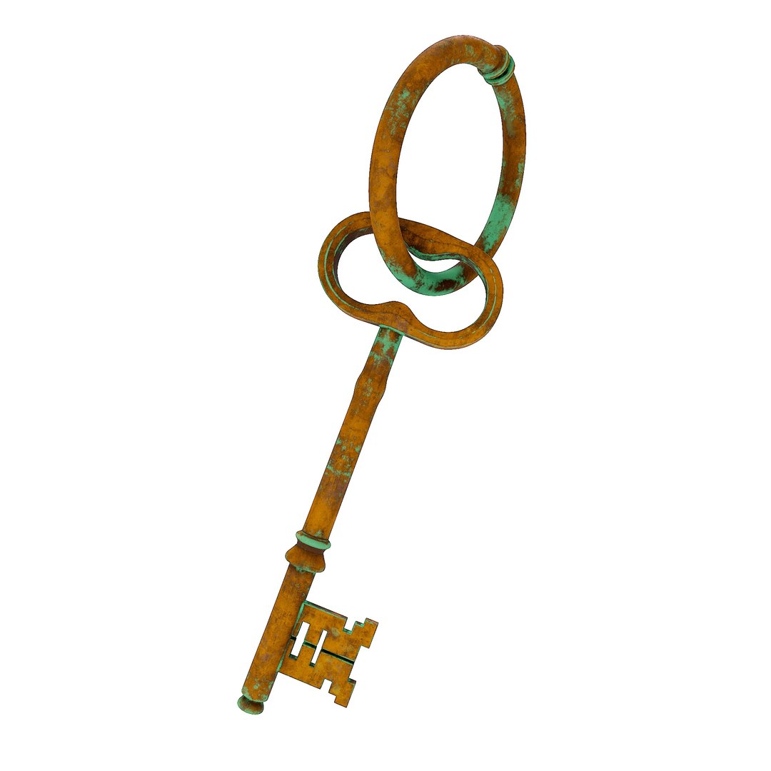 3D Skeleton Door Key - TurboSquid 1982061