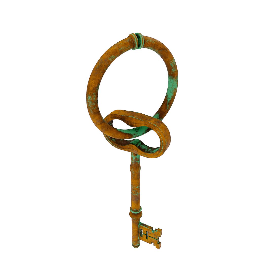 3D Skeleton Door Key - TurboSquid 1982061