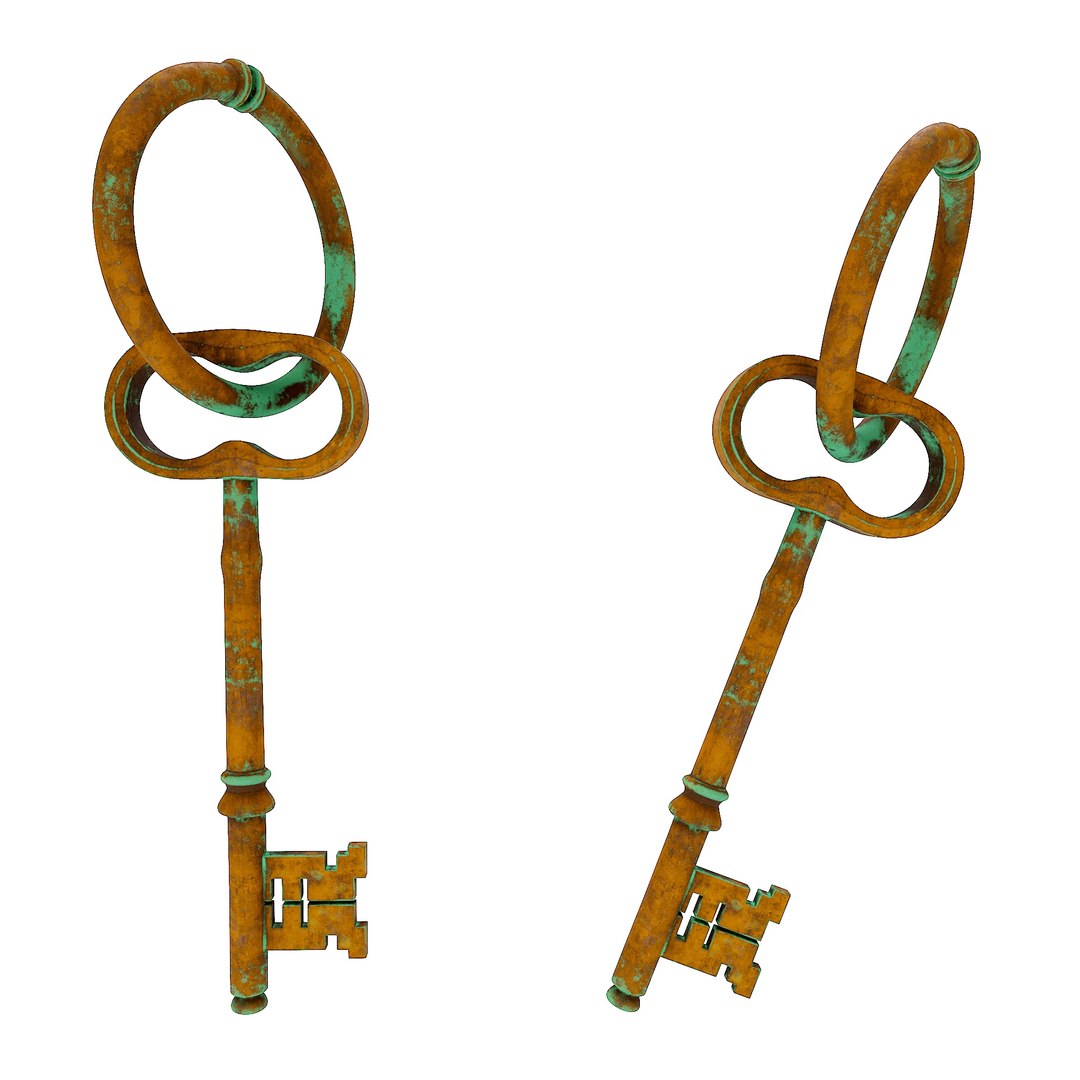 3D Skeleton Door Key - TurboSquid 1982061