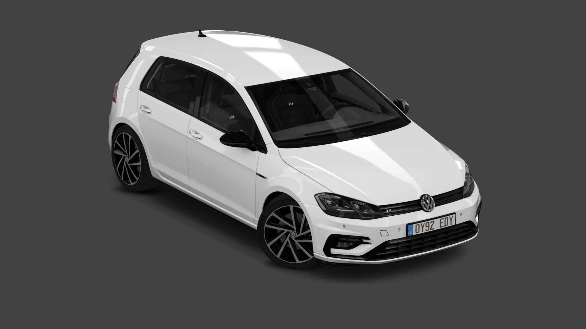 modelo 3d Volkswagen Golf R MK7 - TurboSquid 1995559