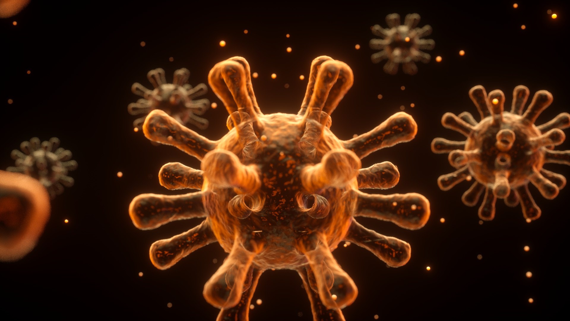 Generic Virus 3D Model - TurboSquid 1530128