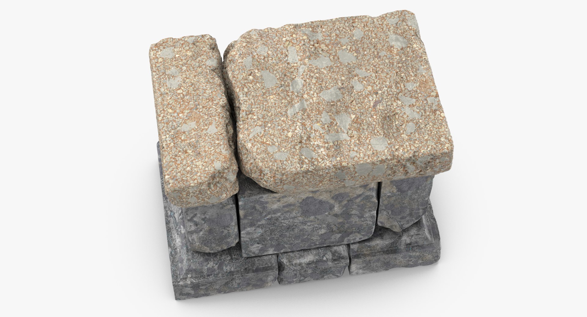 Rock Altar 01 C4d