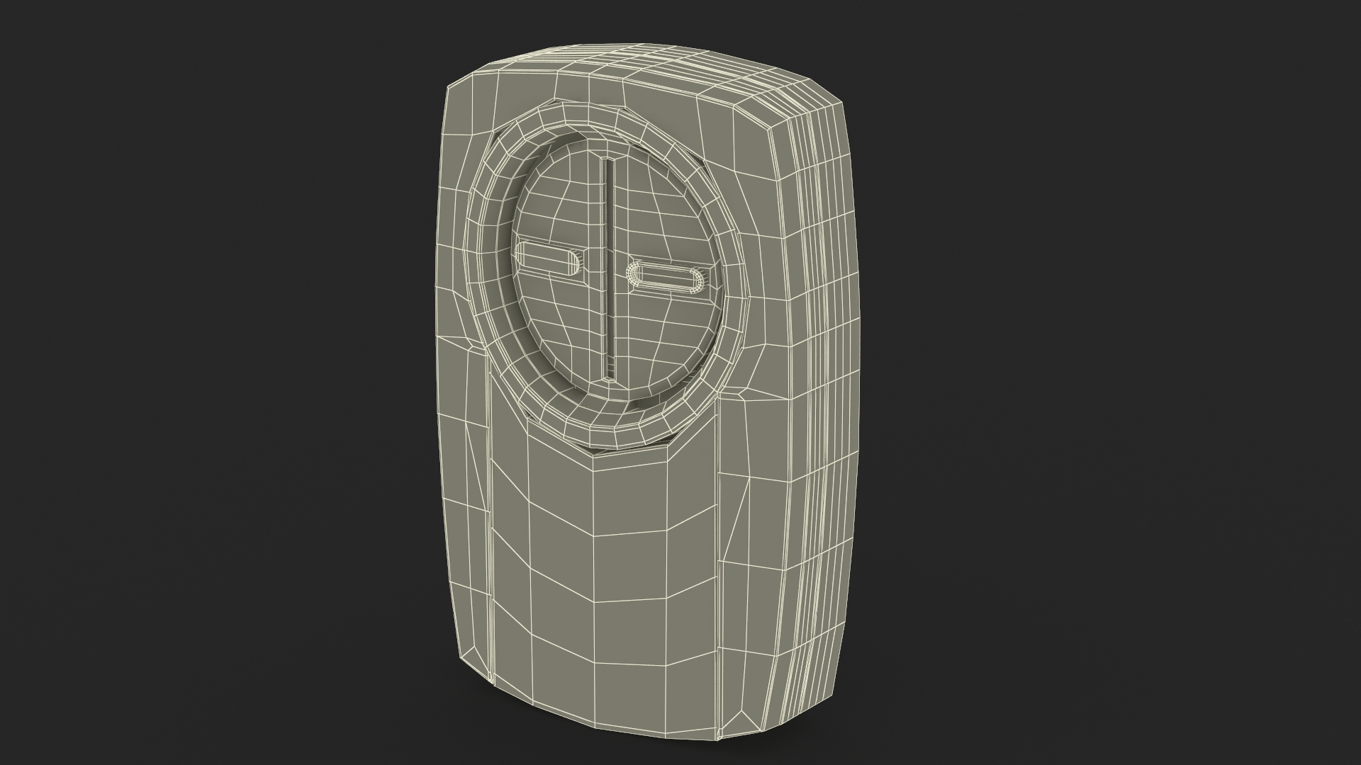 Chamberlain Garage Door Remote White 3D Model - TurboSquid 2276929