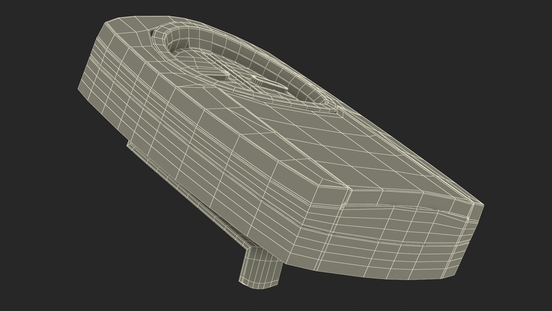 Chamberlain Garage Door Remote White 3D Model - TurboSquid 2276929