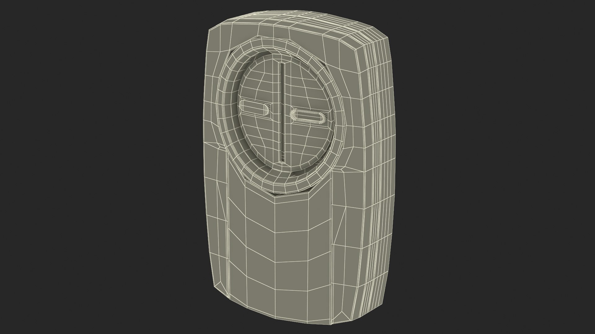 Chamberlain Garage Door Remote White 3D Model - TurboSquid 2276929