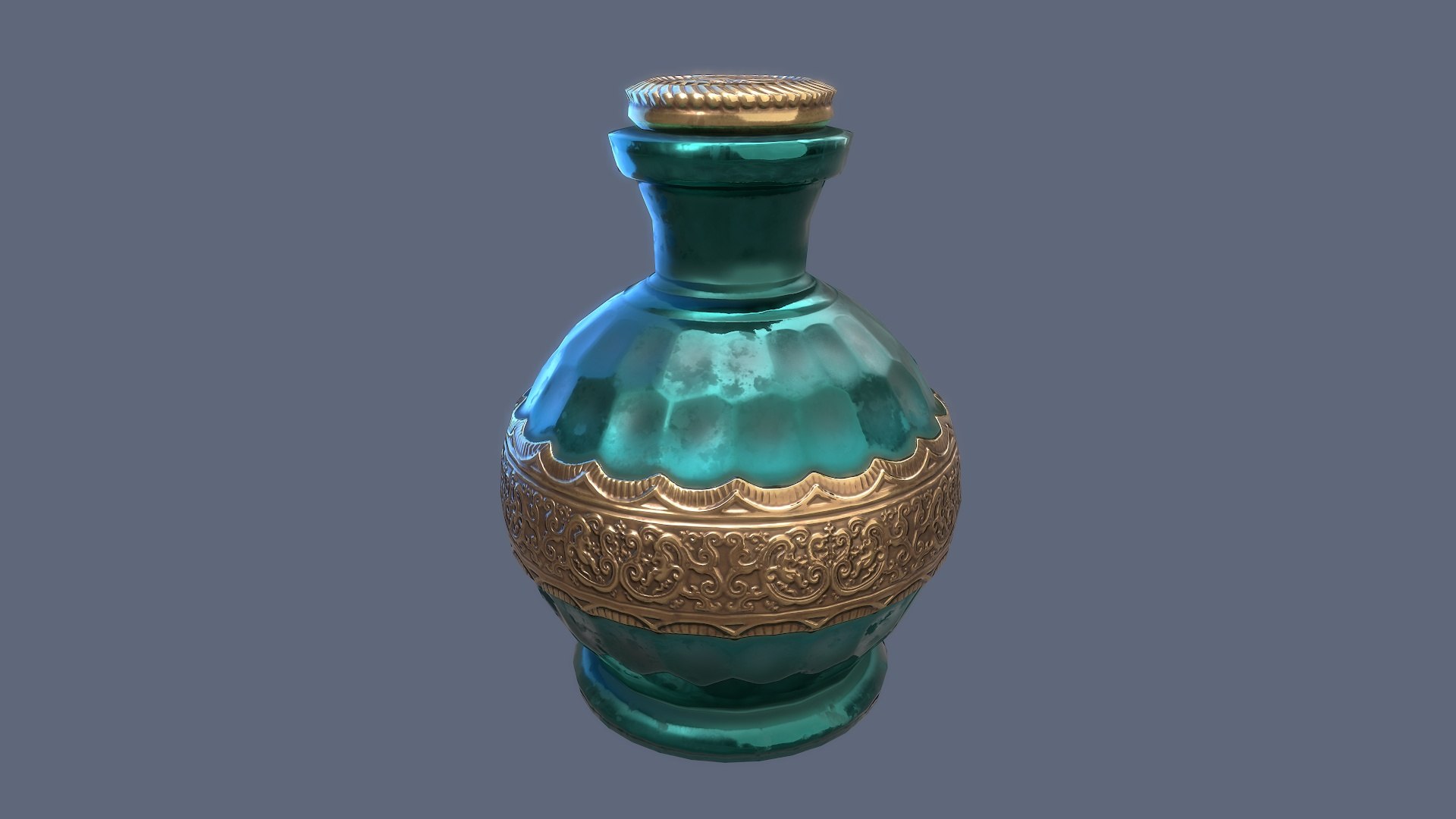 3D Potion Bottle - Ready Model - TurboSquid 1438031