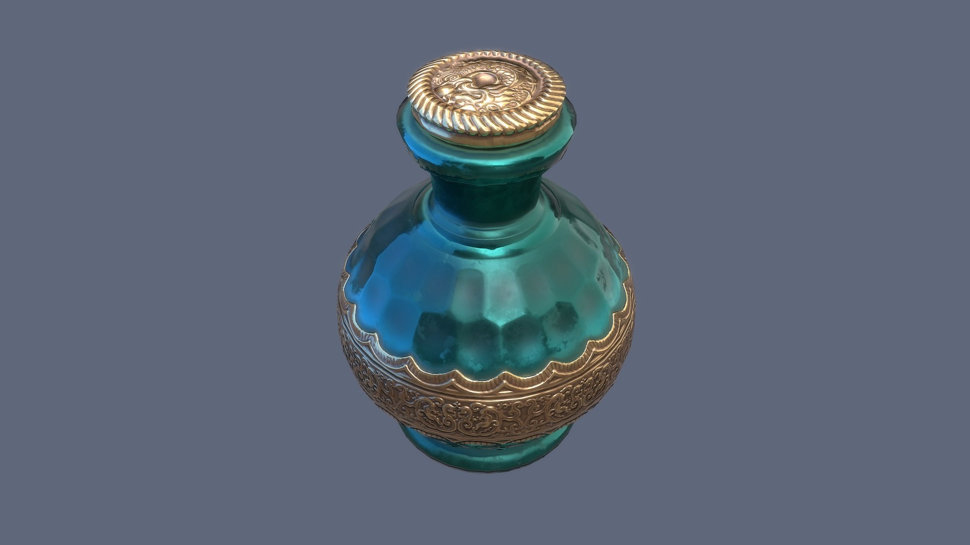 3D Potion Bottle - Ready Model - TurboSquid 1438031