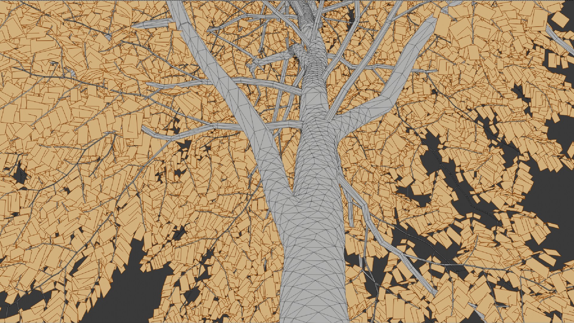 Black Locust Tree 3D Model - TurboSquid 1569971