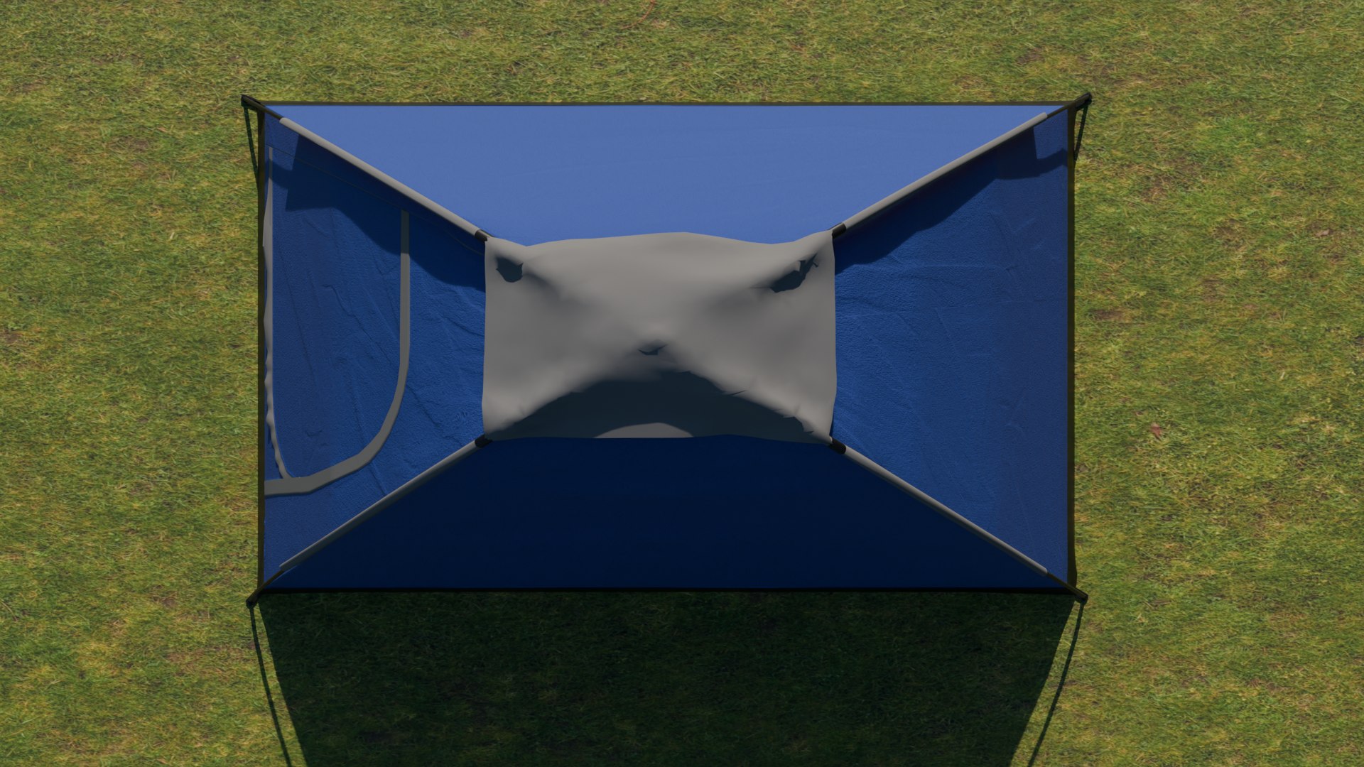 3D Camping Tent For 2 Person - TurboSquid 2189590