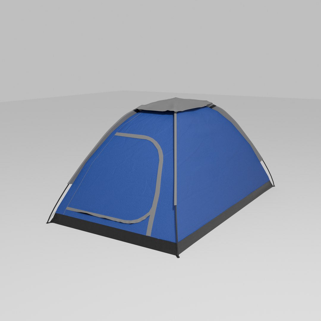 3D Camping Tent For 2 Person - TurboSquid 2189590