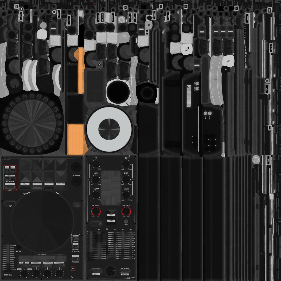 3D DJ Equipment 4K And 2K - TurboSquid 2024513