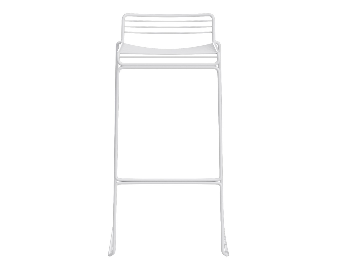 3D HAY Hee-bar Stool Low - TurboSquid 2402510