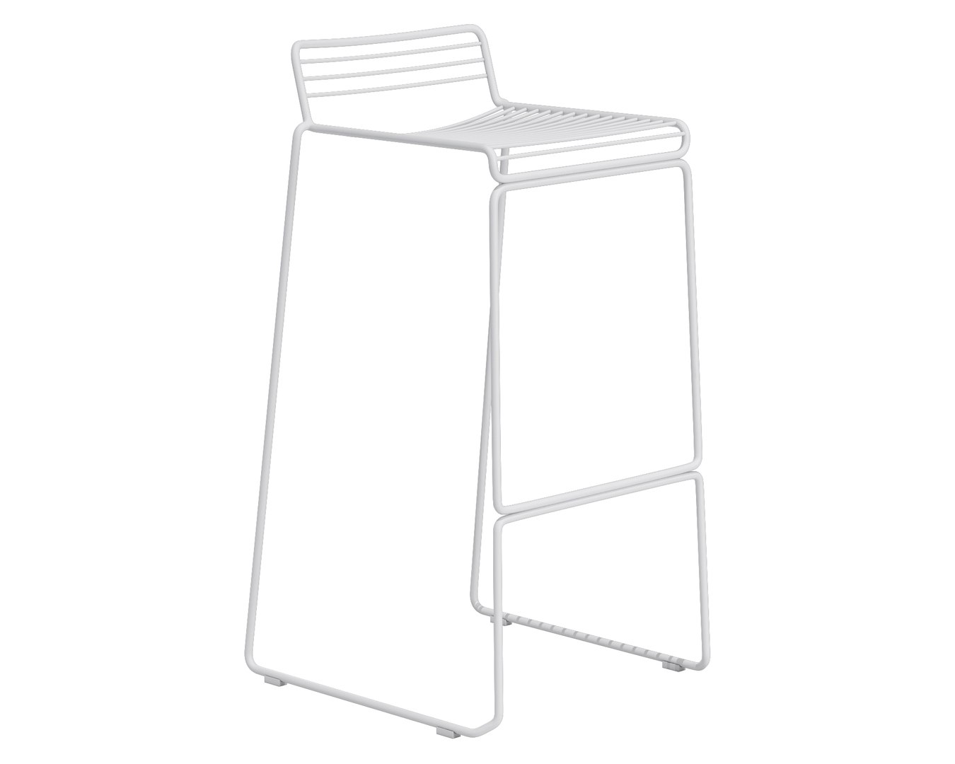 3D HAY Hee-bar Stool Low - TurboSquid 2402510
