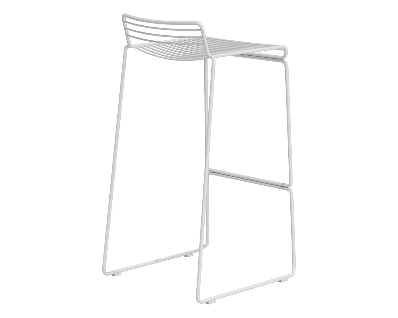 3D HAY Hee-bar Stool Low - TurboSquid 2402510