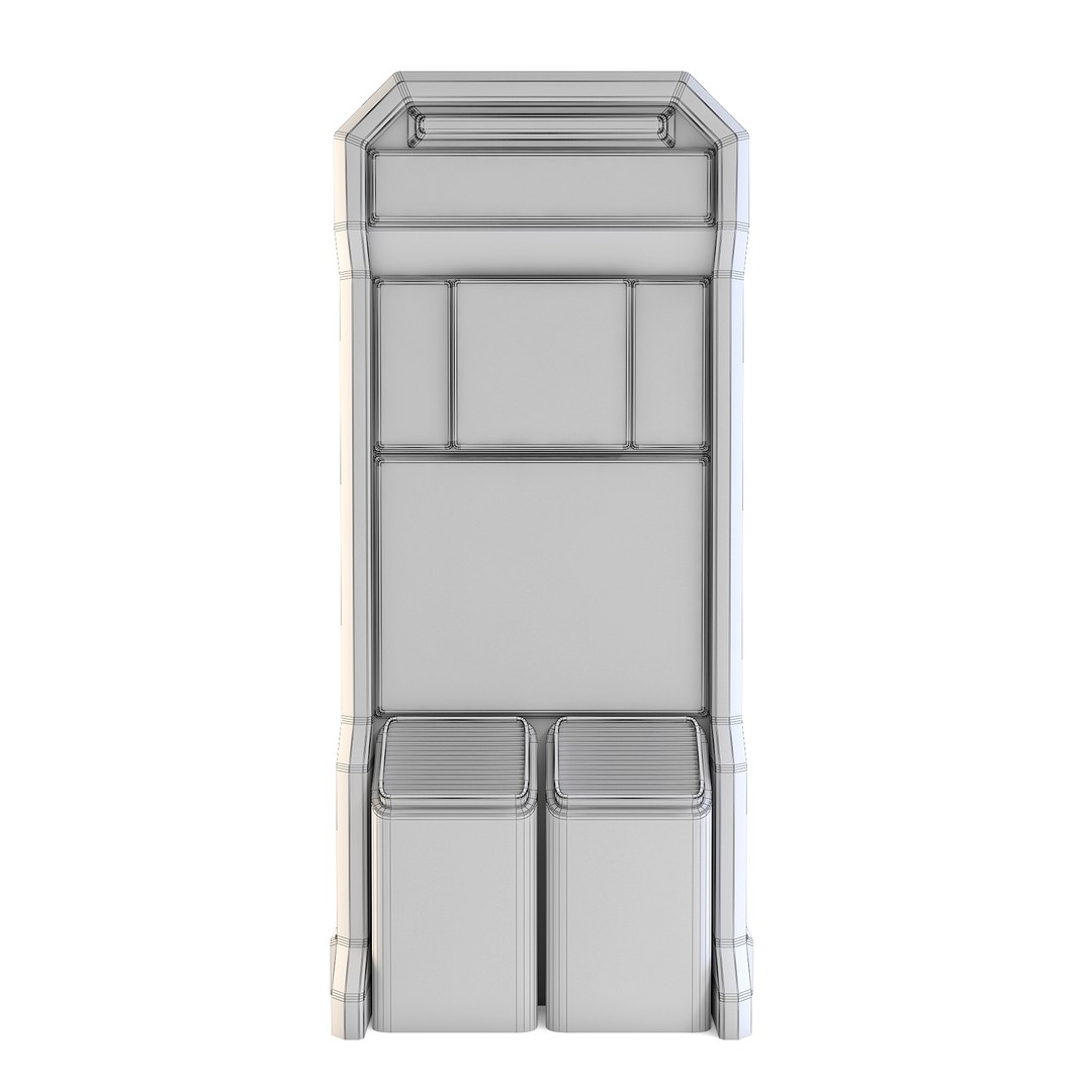 Space Station Screens 3D Model - TurboSquid 2199793