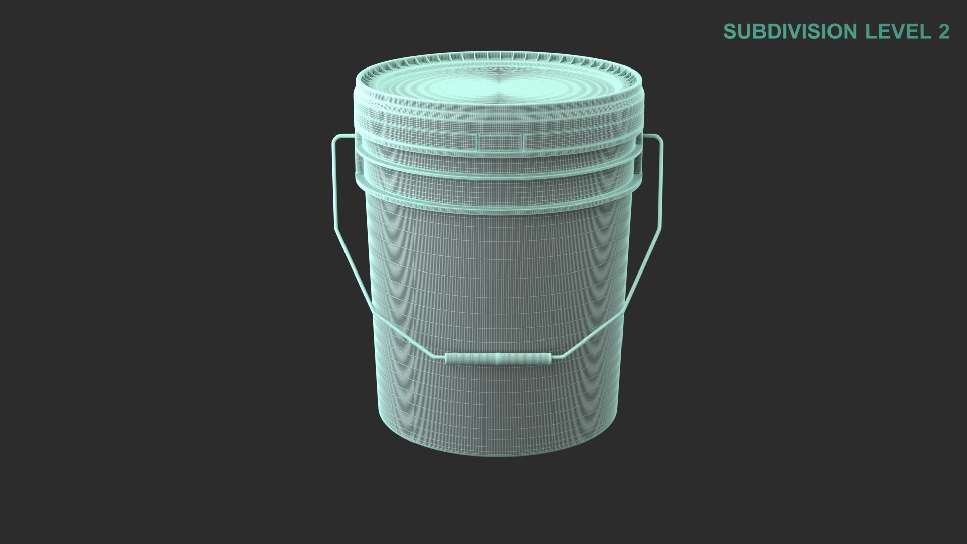 Bucket 3D Model - TurboSquid 2136580