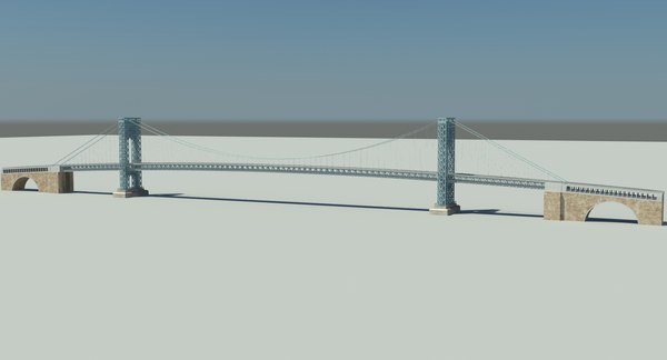 3d george washington bridge