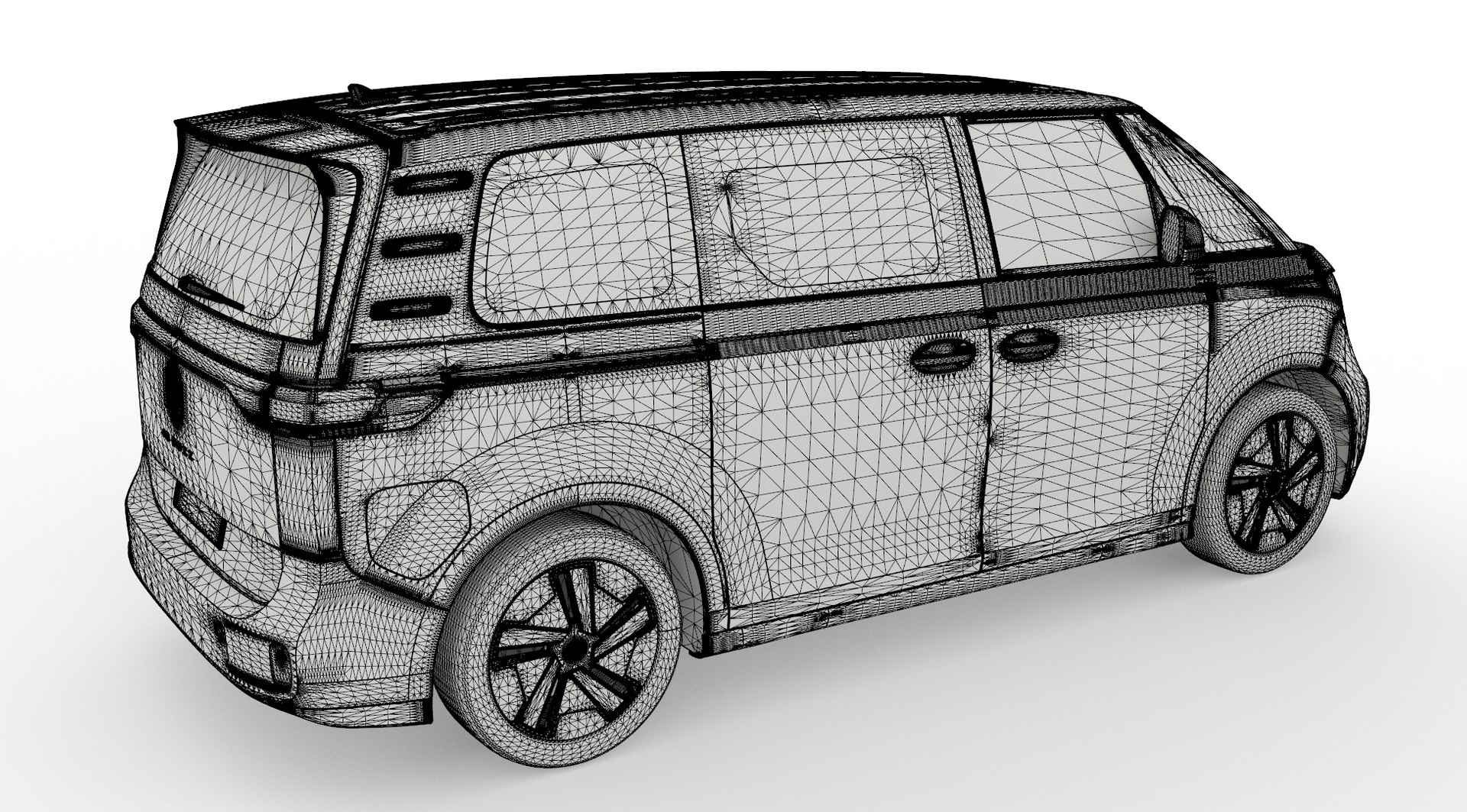 VW ID BUZZ 3D Model - TurboSquid 1984296