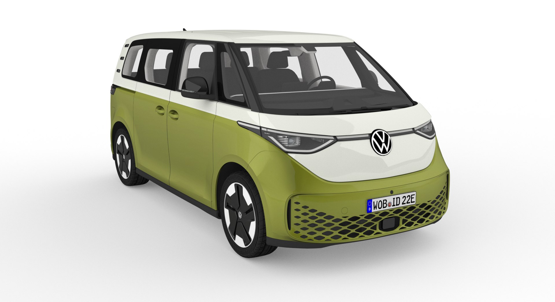 VW ID BUZZ 3D Model - TurboSquid 1984296
