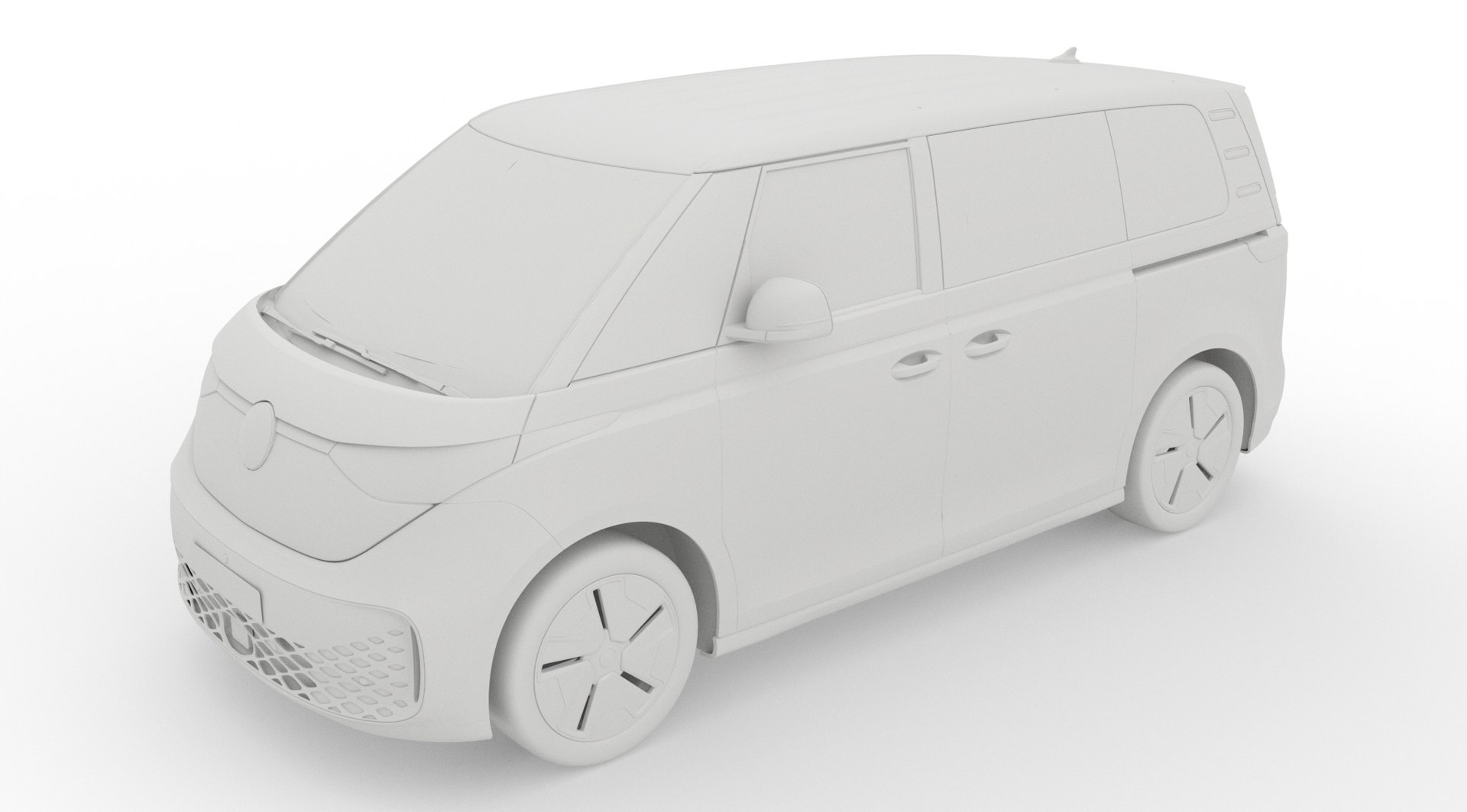VW ID BUZZ 3D Model - TurboSquid 1984296