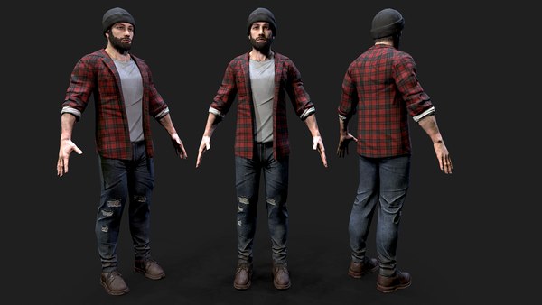 3D model lumberjack - TurboSquid 1247047