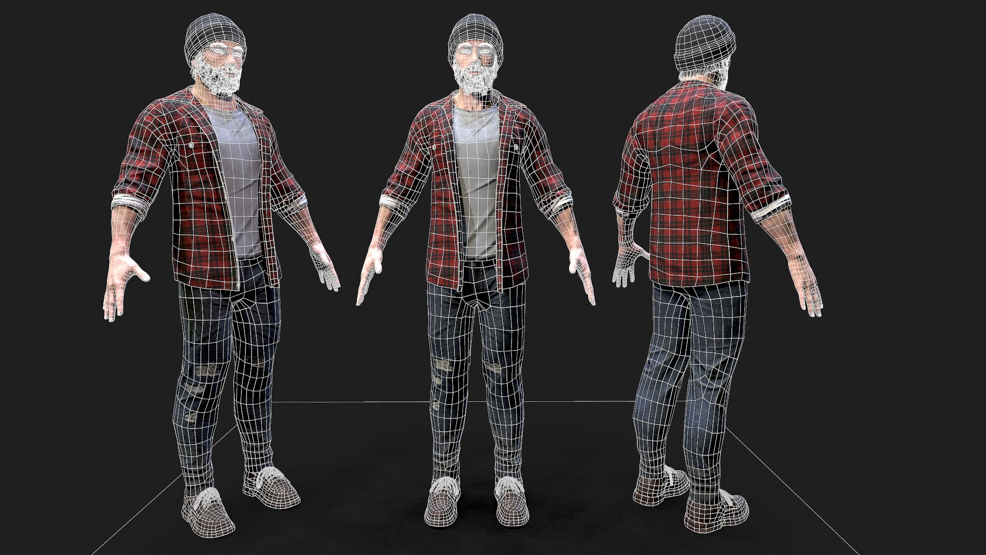 3D Model Lumberjack - TurboSquid 1247047