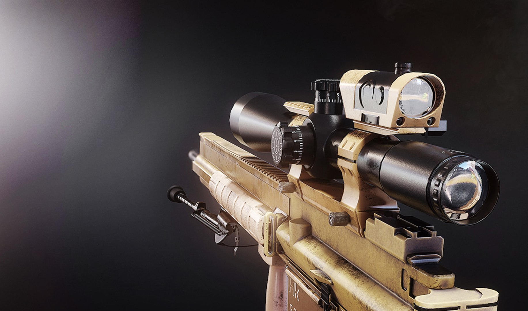 Ready hk g28 dmr 3D model - TurboSquid 1553741