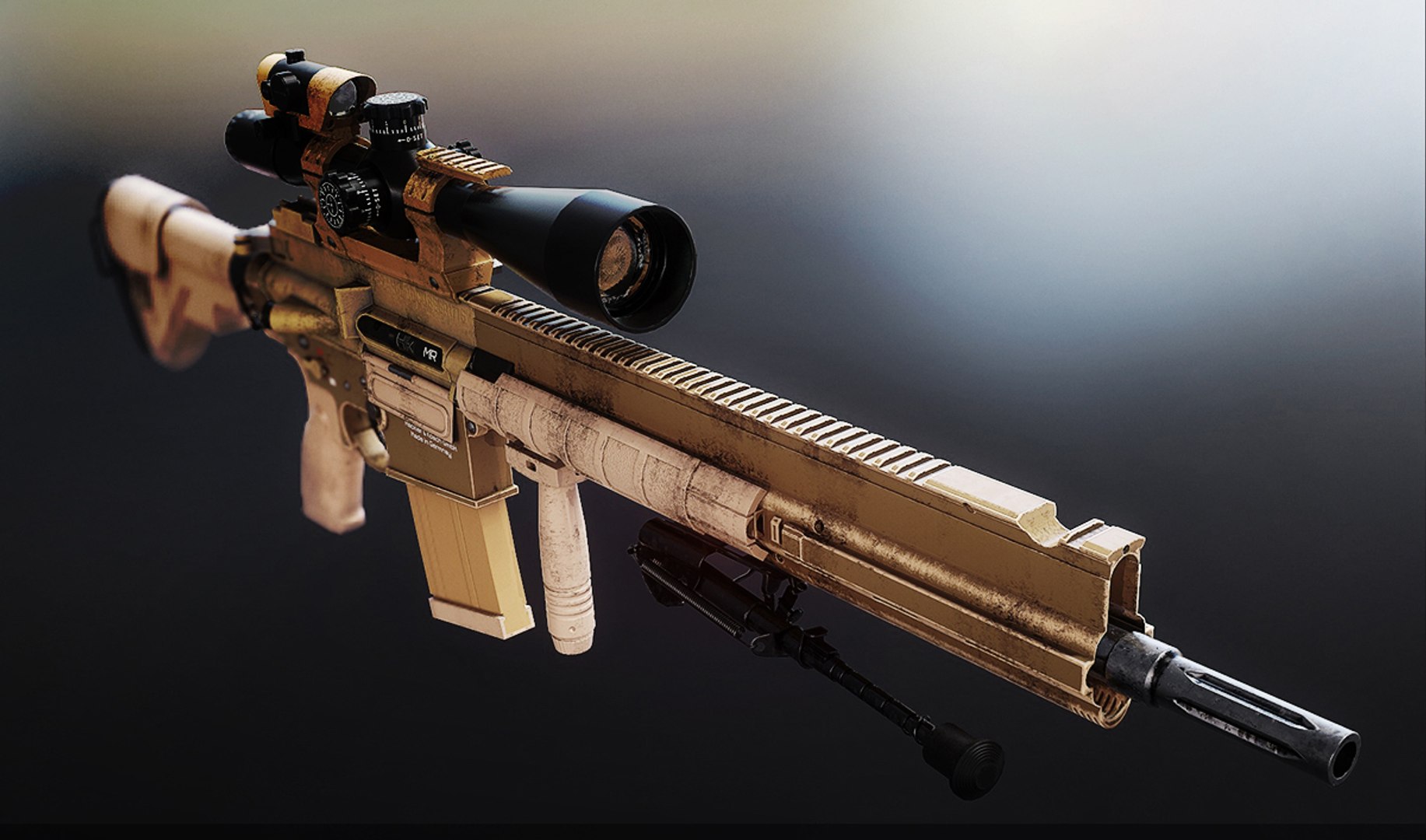 Ready hk g28 dmr 3D model - TurboSquid 1553741