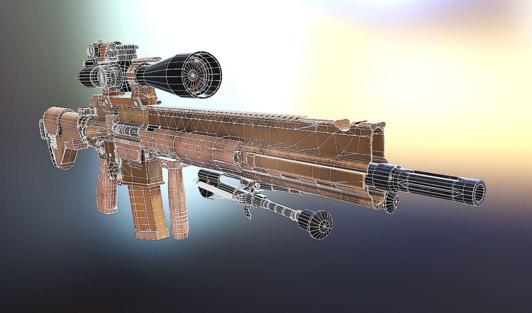 Ready hk g28 dmr 3D model - TurboSquid 1553741