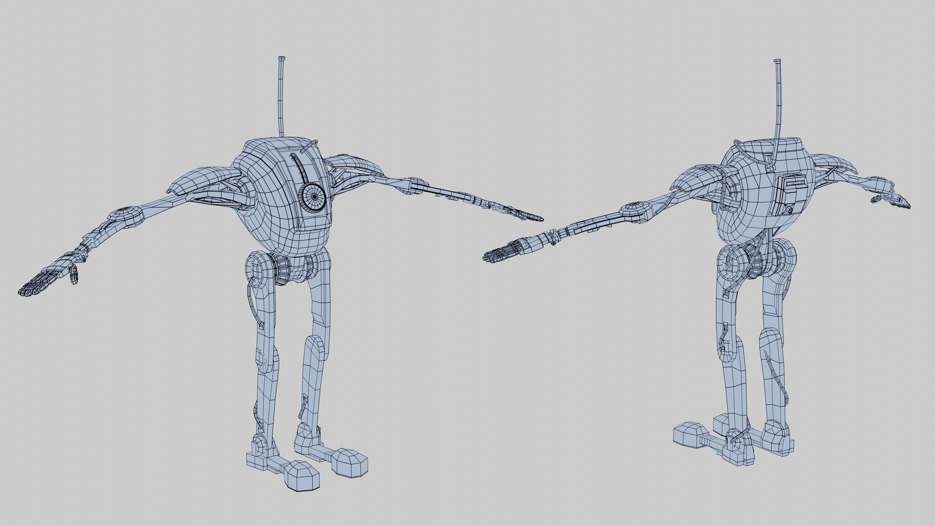 Ready Robot Different Skins 3D Model - TurboSquid 1491385