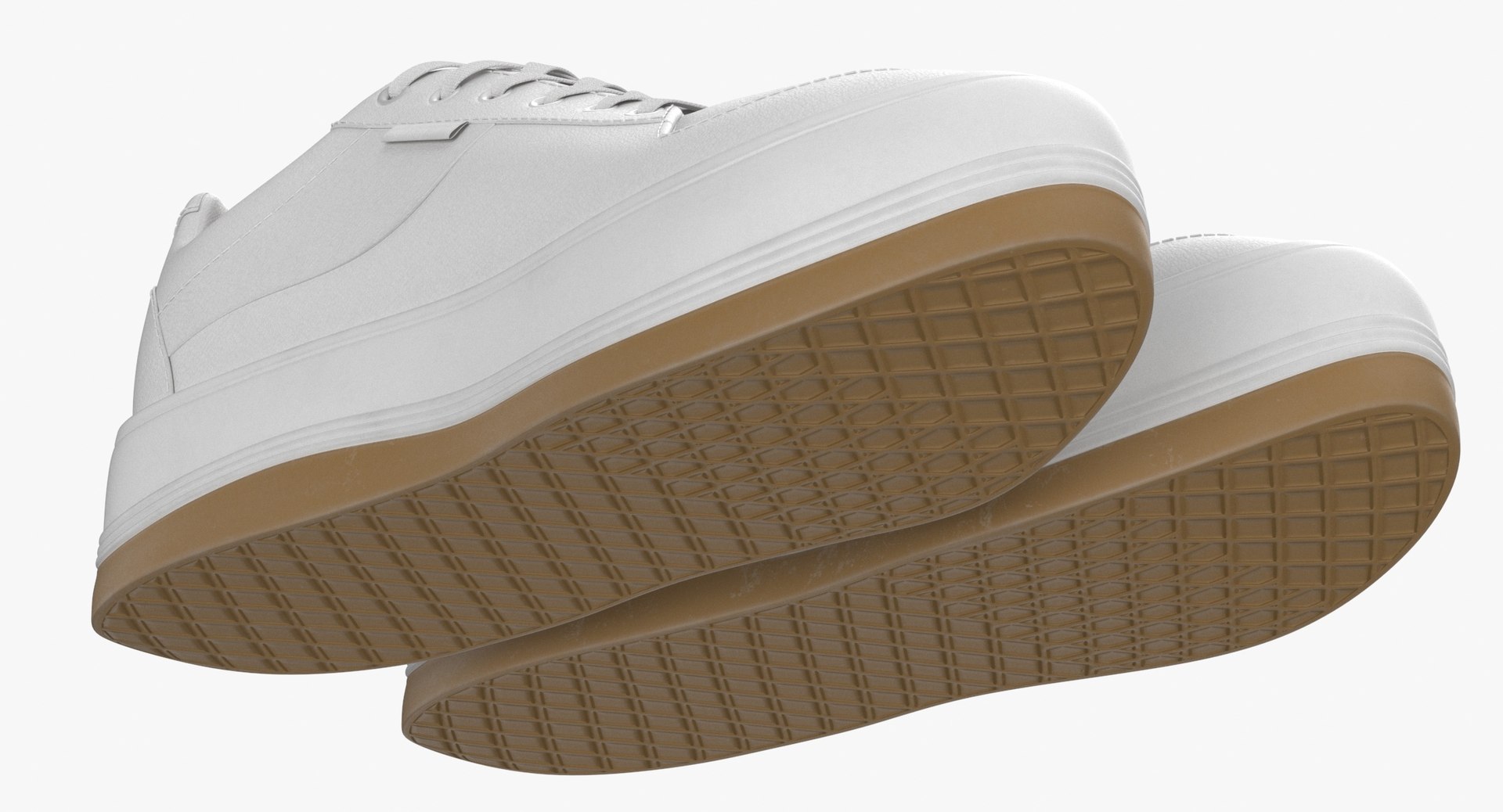 3D Prop Casual Shoes Type 02 White Gray and Black model - TurboSquid ...