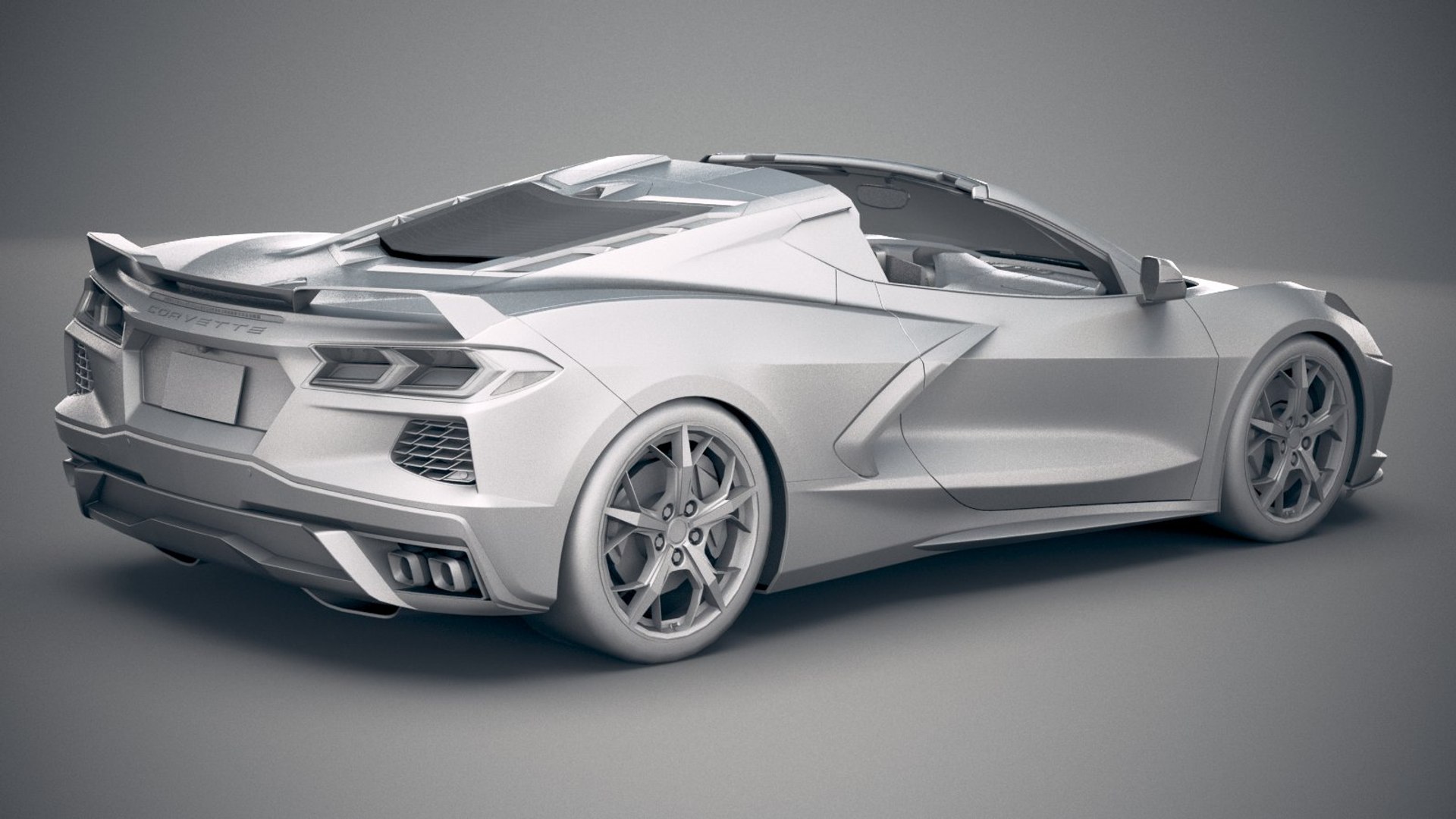 3D chevrolet corvette c8 - TurboSquid 1664590