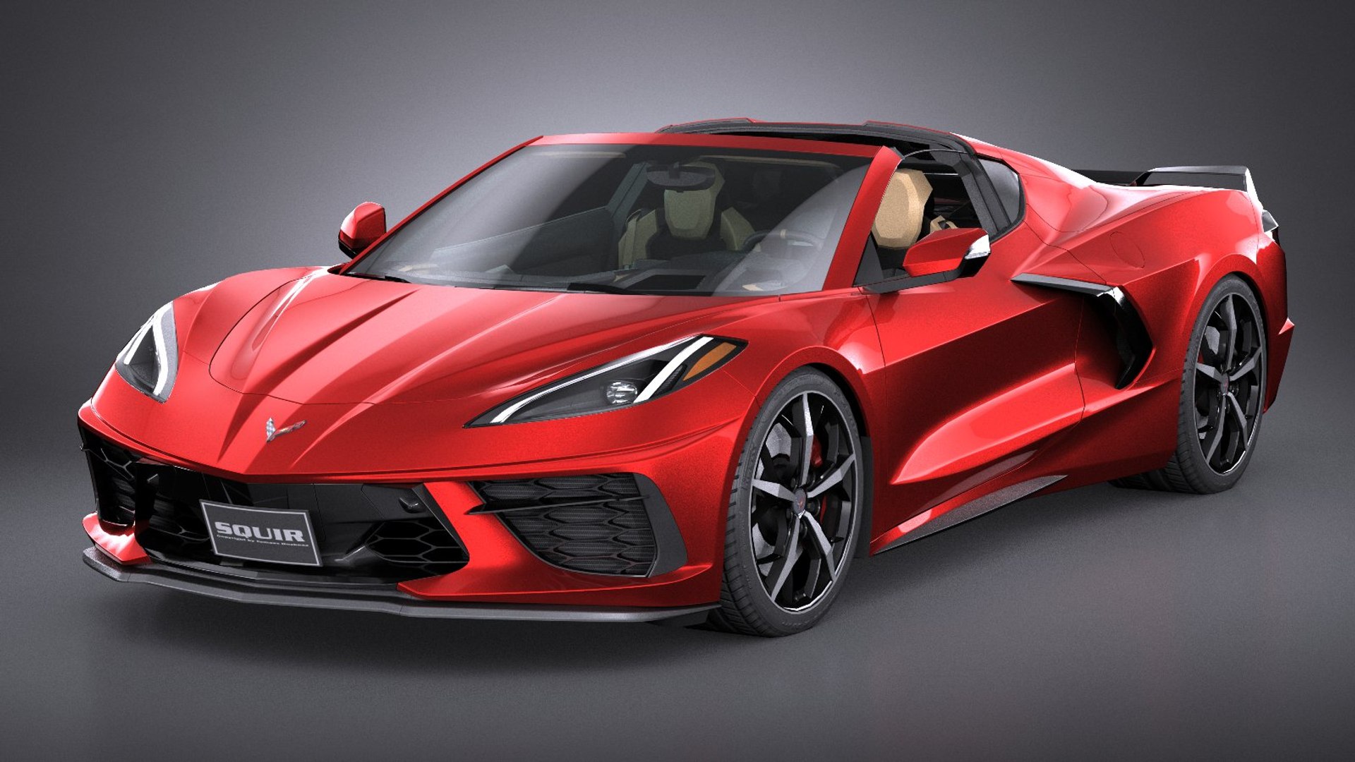 3D chevrolet corvette c8 - TurboSquid 1664590