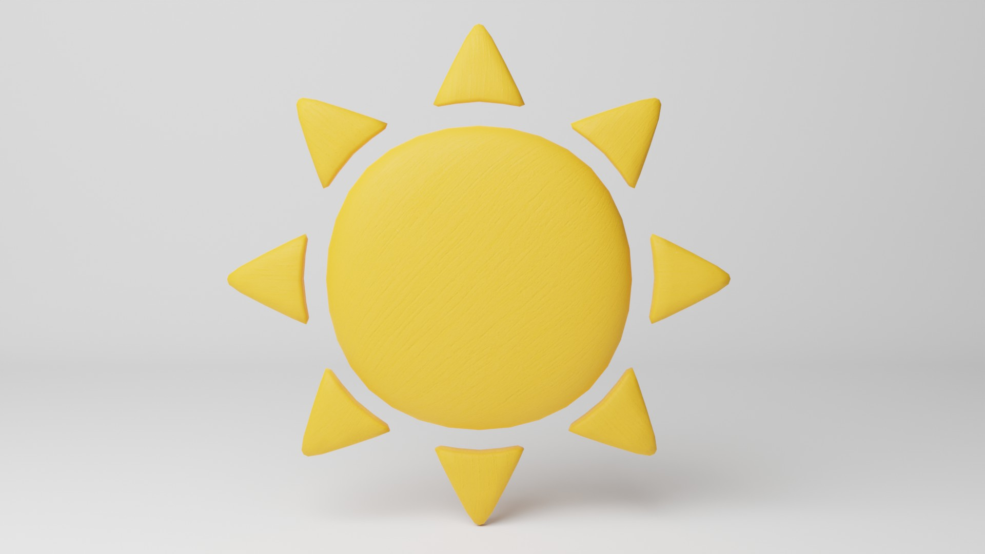 3D model Sun Icon - TurboSquid 2168974
