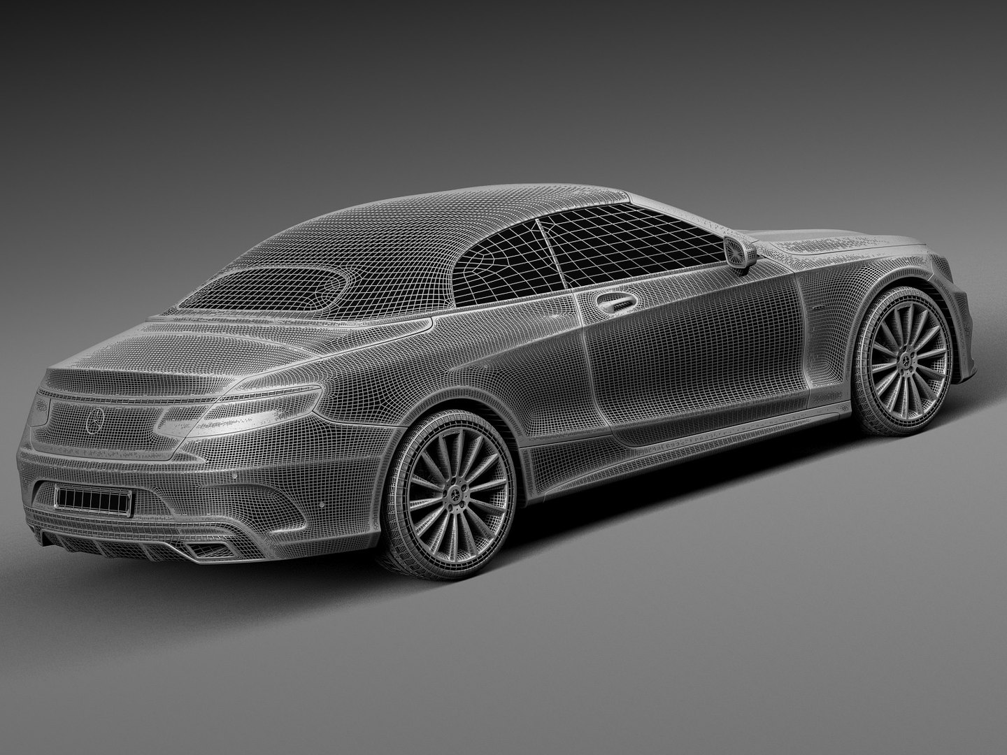 3d Model Mercedes Mercedes-benz Benz