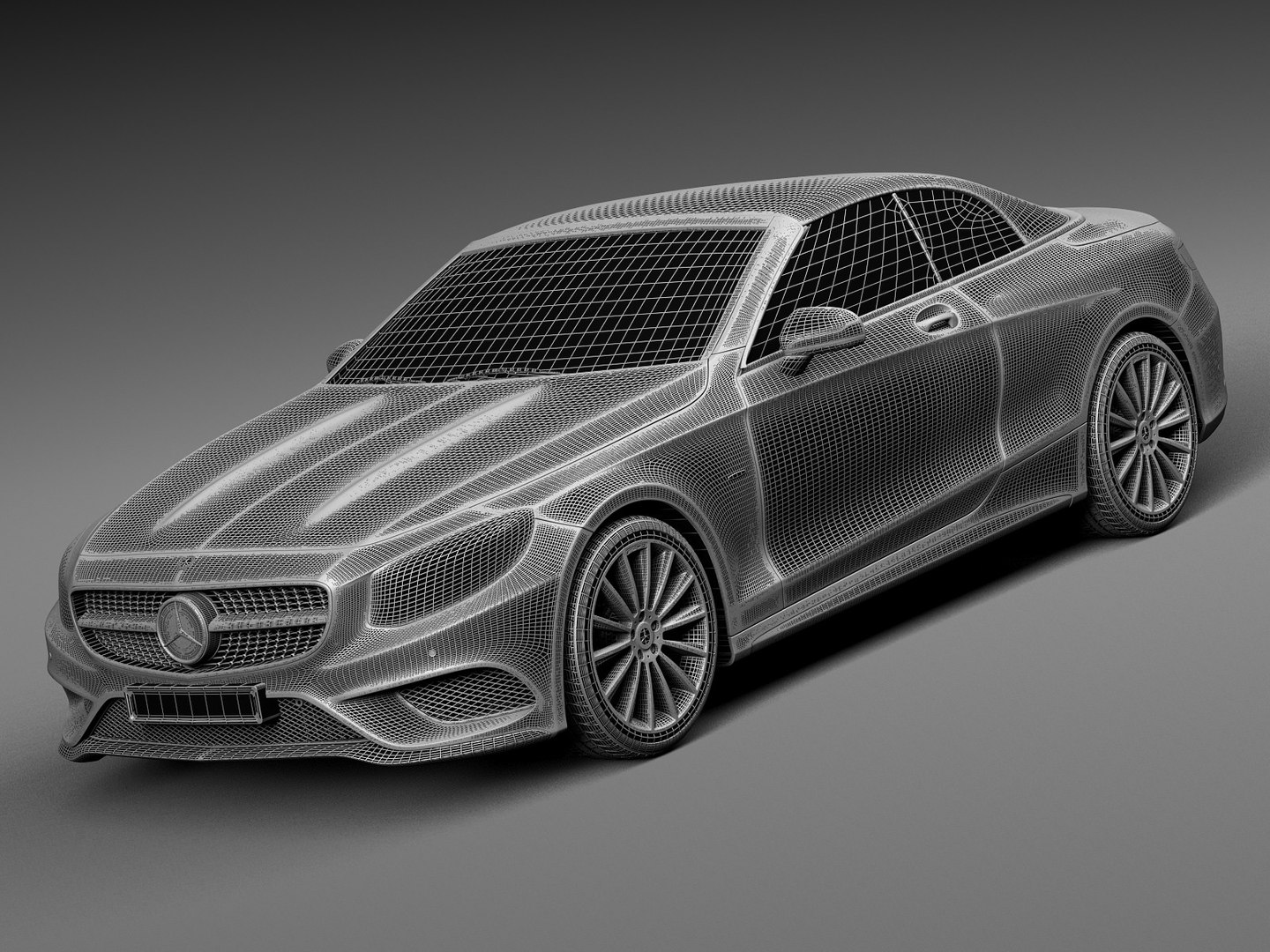 3d Model Mercedes Mercedes-benz Benz