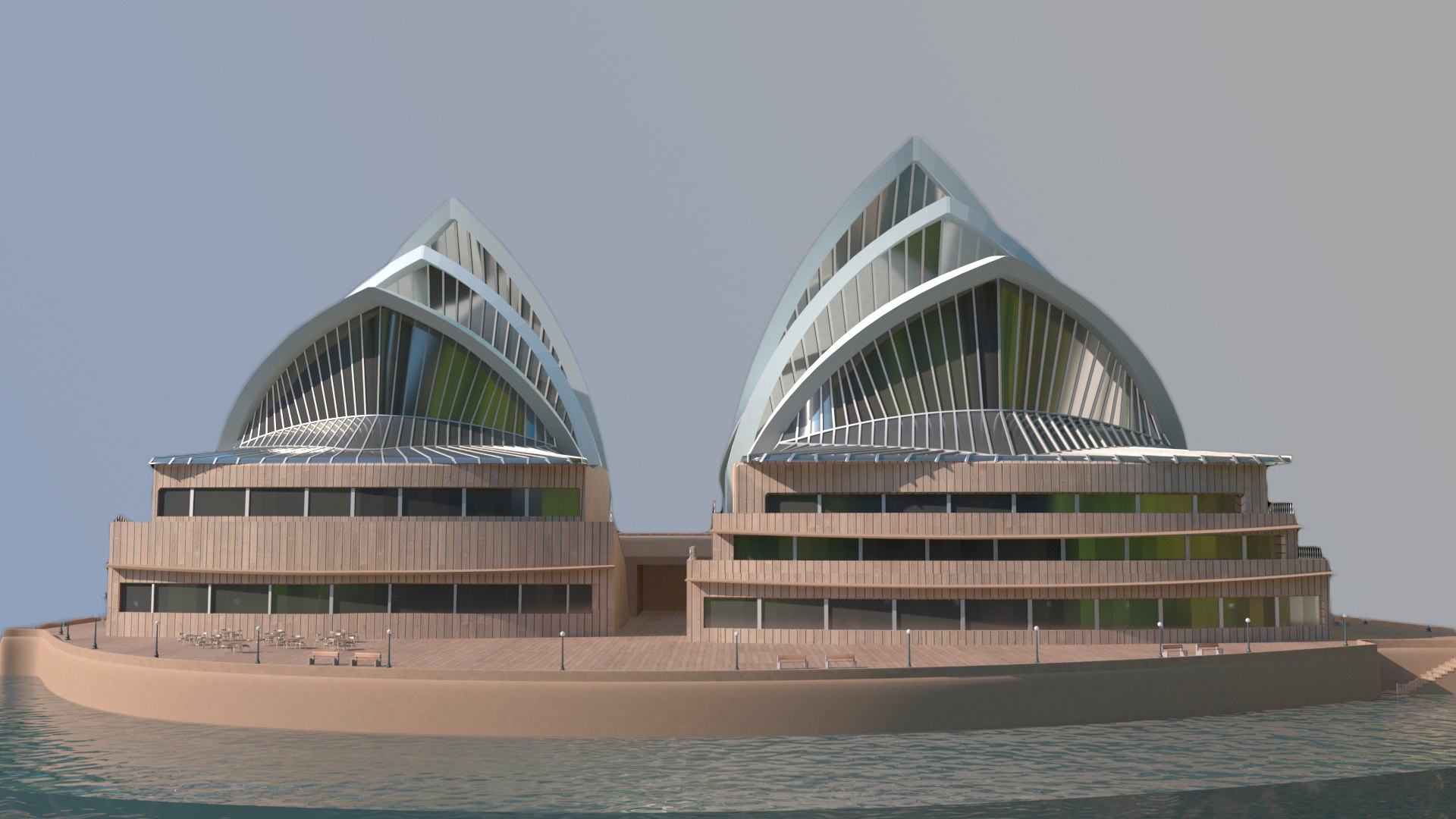 Sydney Opera Theatre 3D Model - TurboSquid 1890740