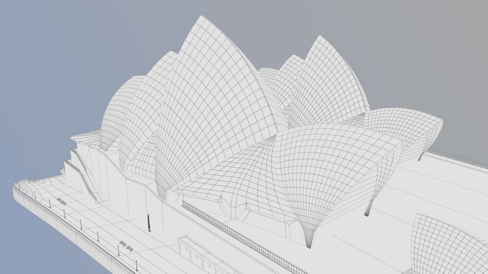 Sydney Opera Theatre 3D Model - TurboSquid 1890740