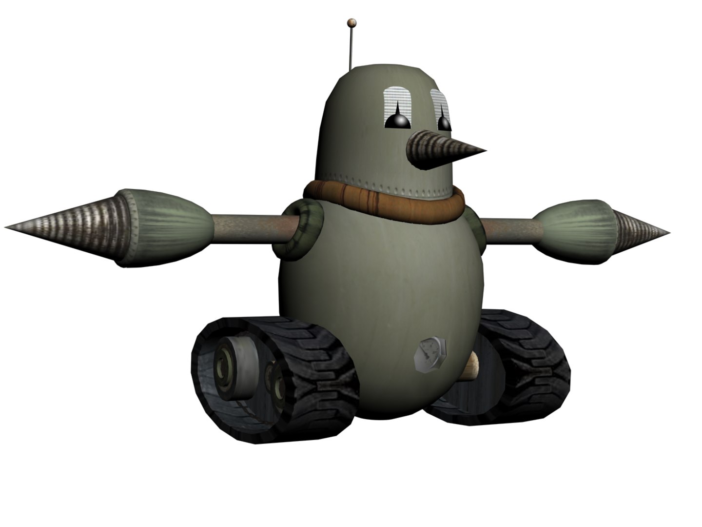 Free Grounder Sonic Hedgehog 3d Model