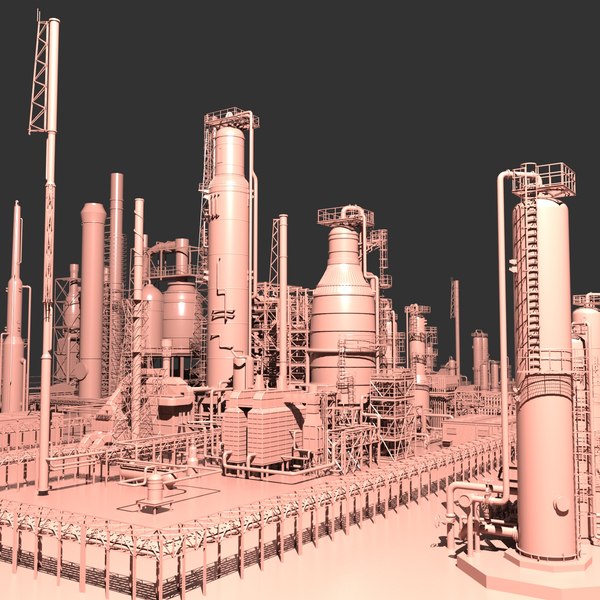 3D model small industrial oil - TurboSquid 1274714