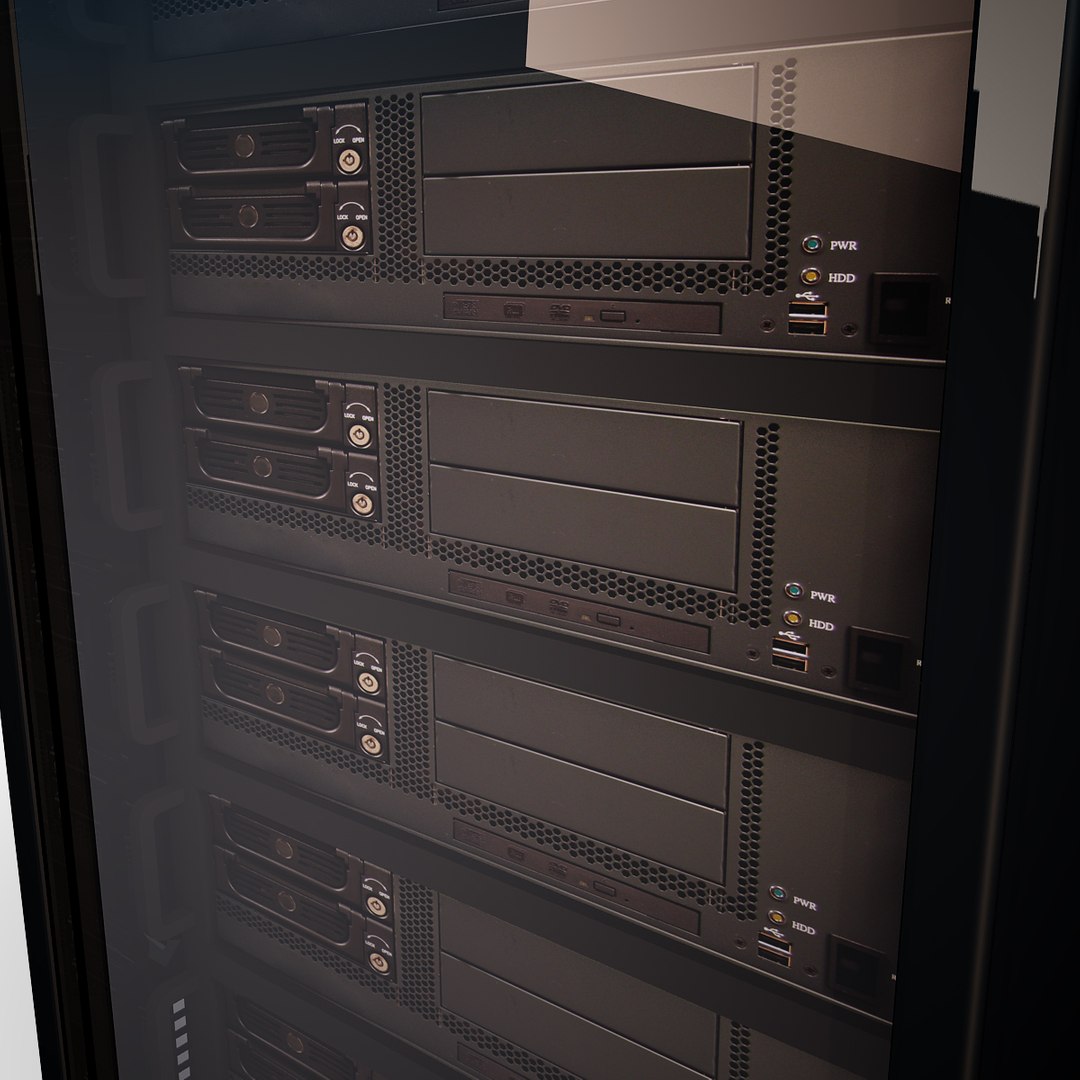 3d Server Rack