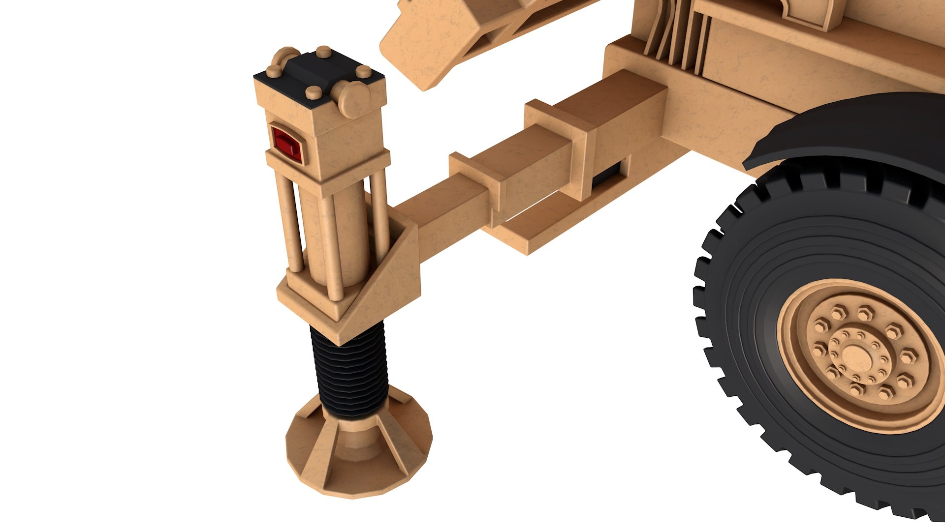 High Altitude Area Defense THAAD 3D Model - TurboSquid 1893267