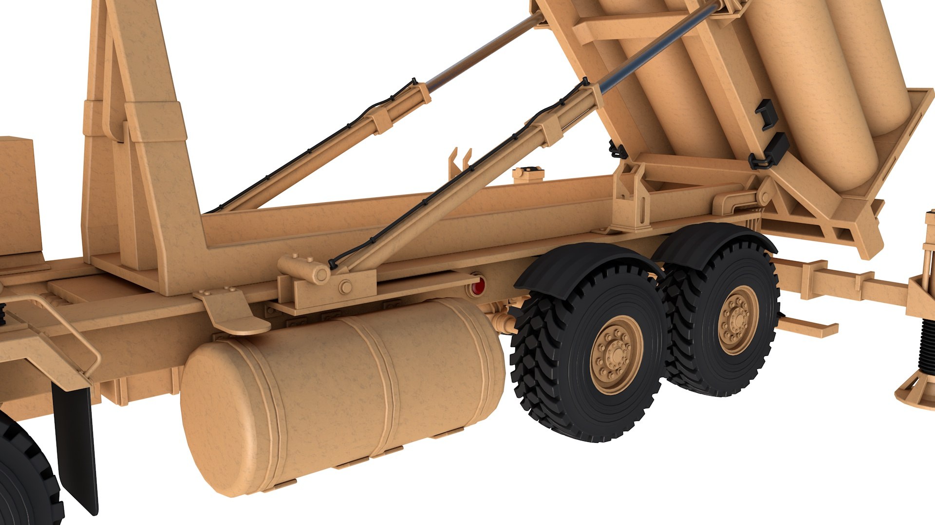 High Altitude Area Defense THAAD 3D Model - TurboSquid 1893267