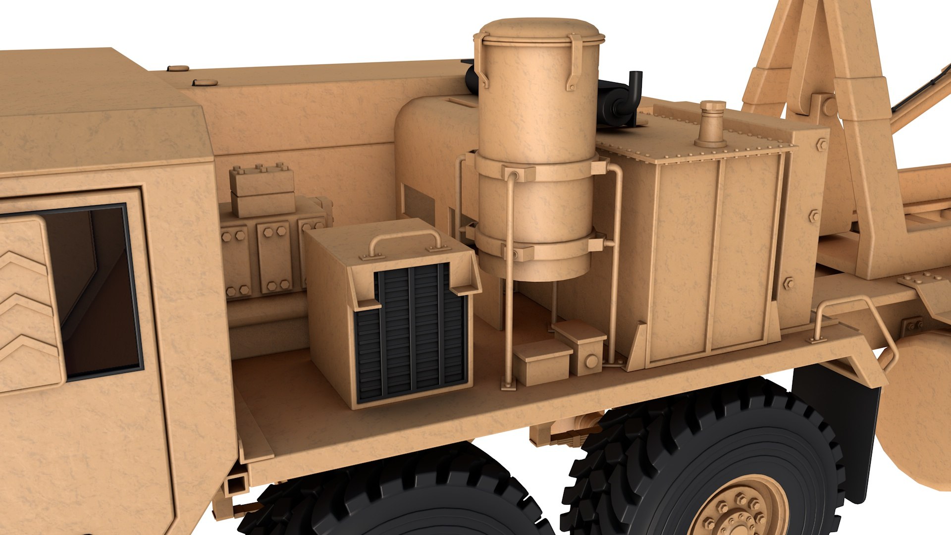 High Altitude Area Defense THAAD 3D Model - TurboSquid 1893267