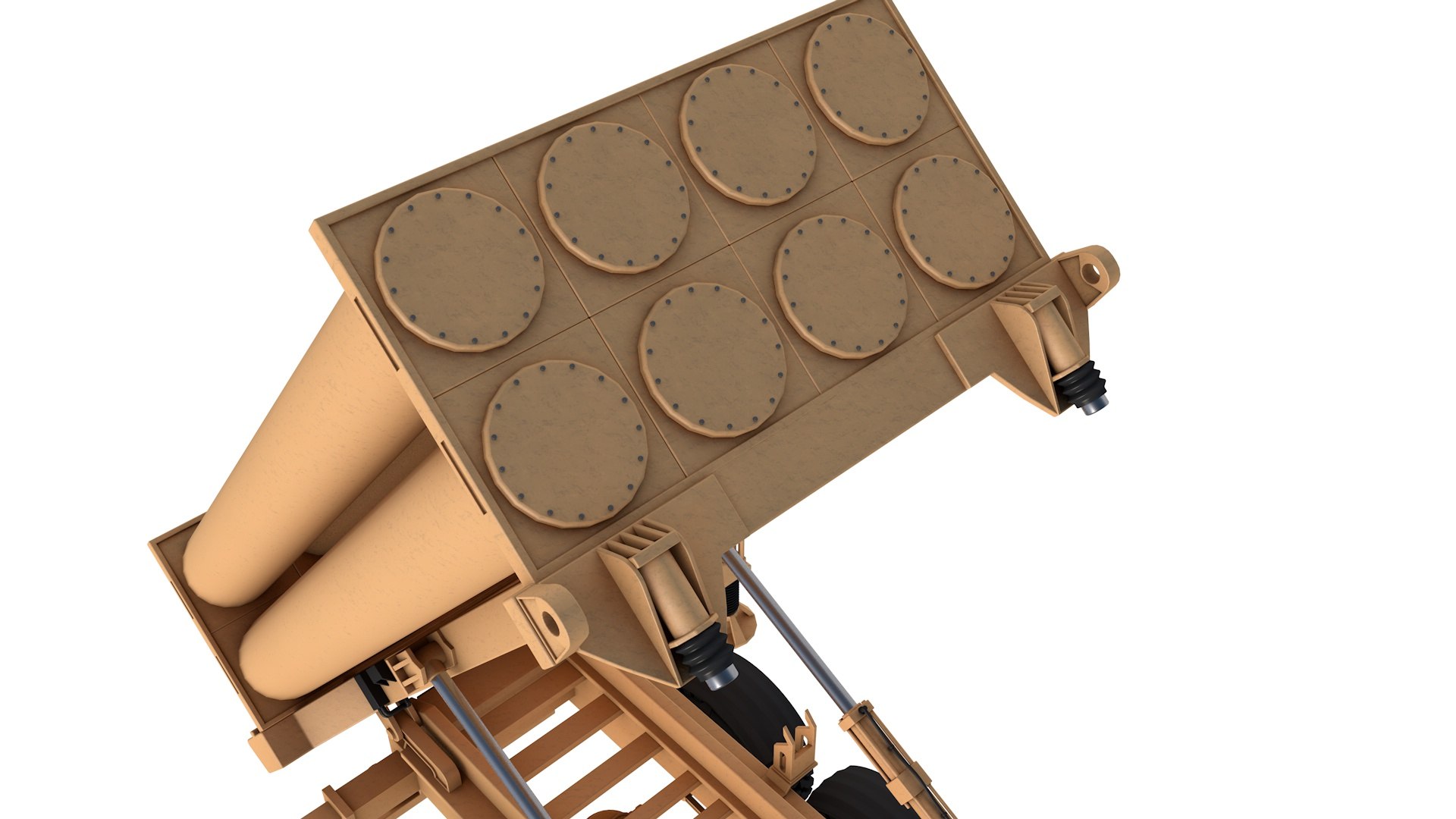 High Altitude Area Defense THAAD 3D Model - TurboSquid 1893267