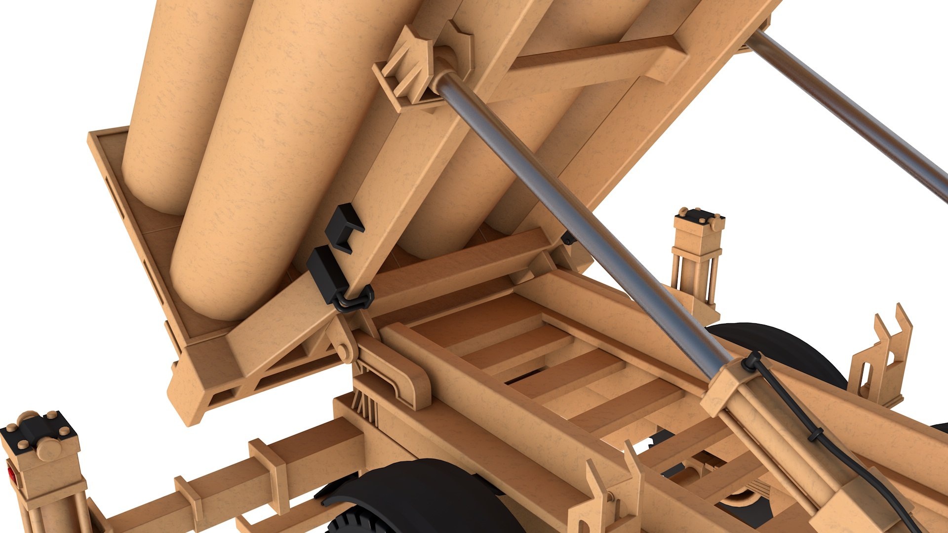 High Altitude Area Defense THAAD 3D Model - TurboSquid 1893267