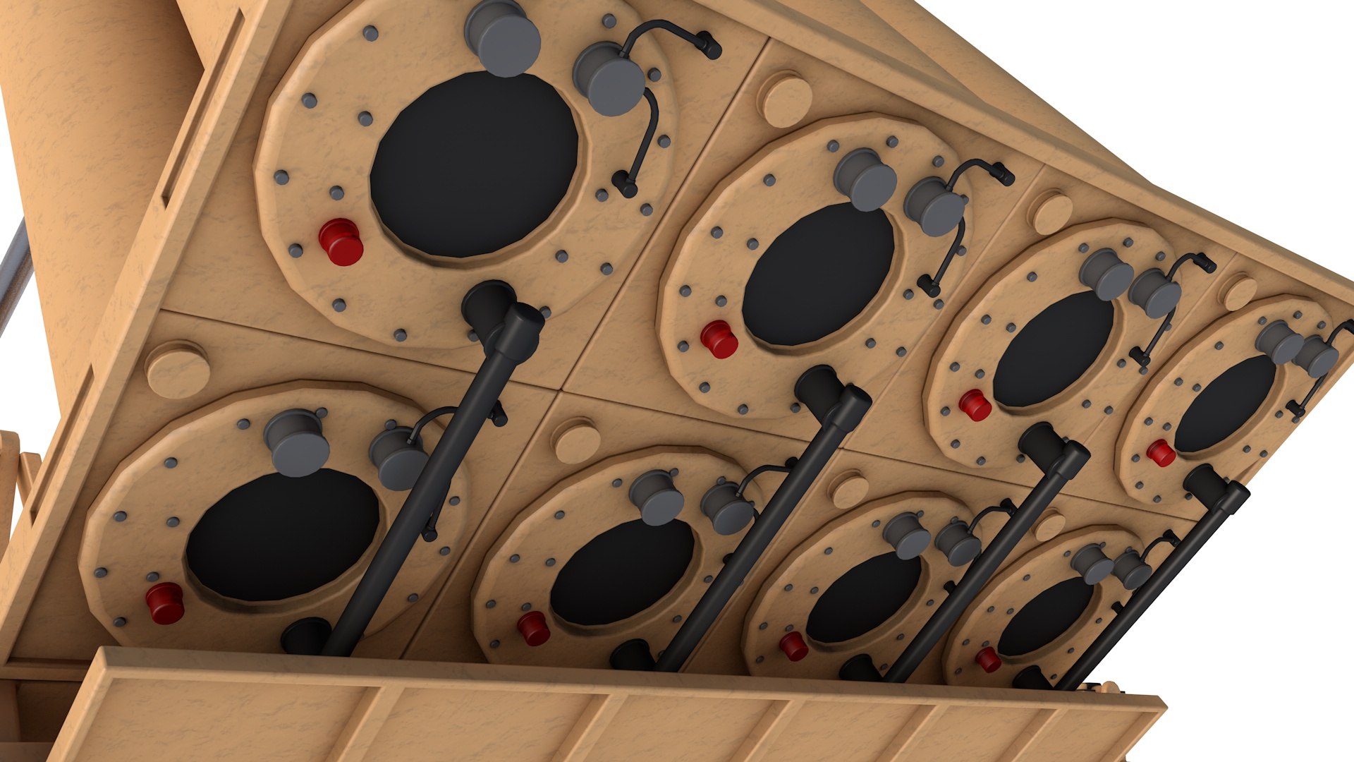 High Altitude Area Defense THAAD 3D Model - TurboSquid 1893267